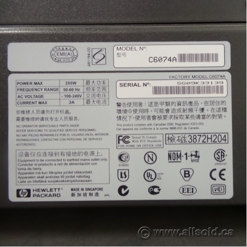 Hp Designjet 1050c Large Format Printer Plotter Allsold Ca Buy